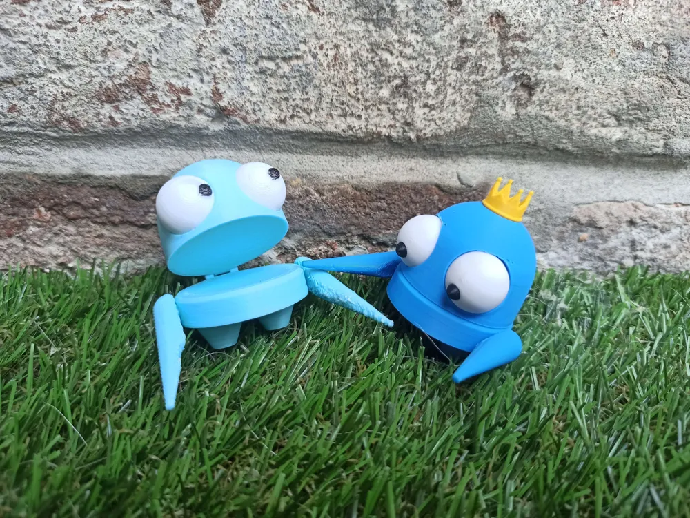 R. E. P. O. character (Semibot) tumble Q by Inv4d3r MakerWorld ...