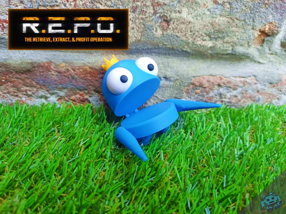 R. E. P. O. character (Semibot) tumble Q by Inv4d3r MakerWorld ...