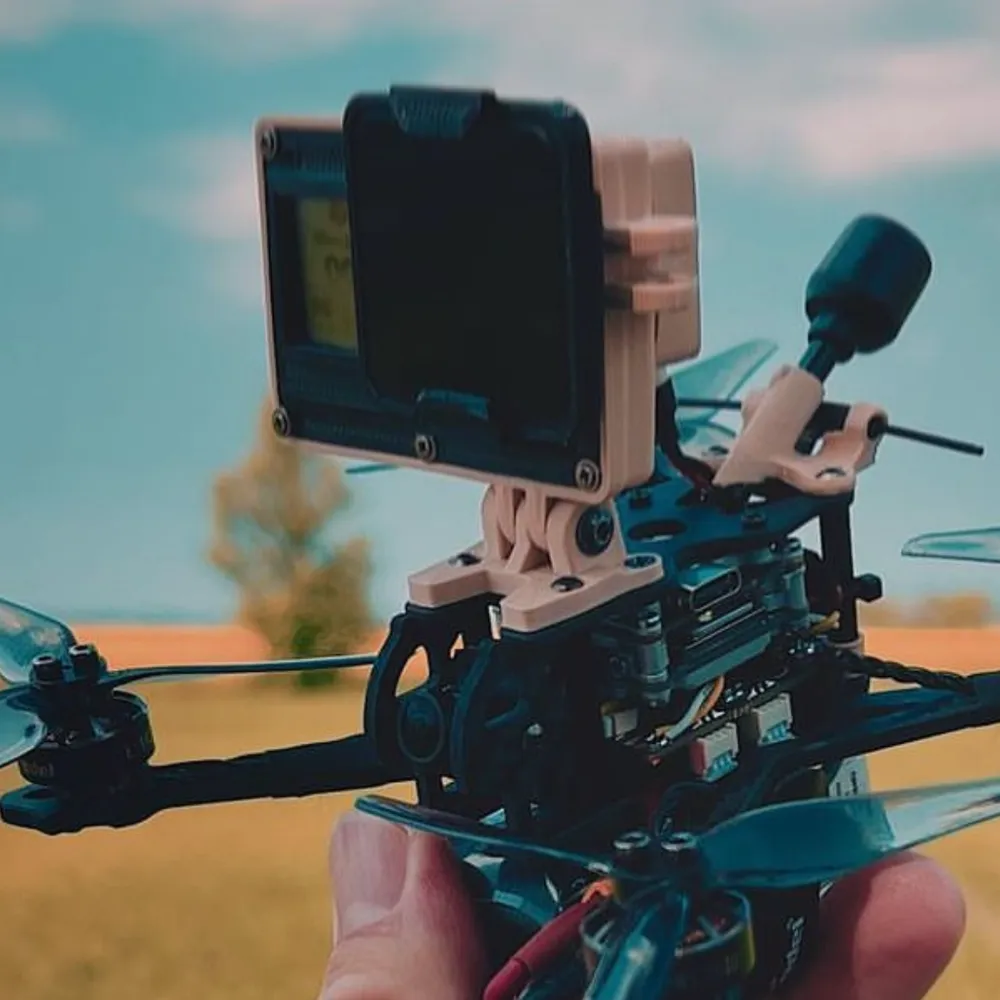 iFlight Naked GoPro Hero 8 TPU Case Replica TBS ND Filter horizontal / vertical by McFly.FPV ...