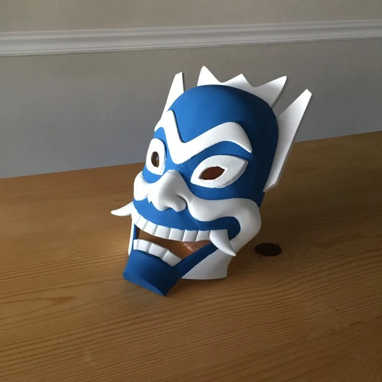Blue Spirit Mask - Avatar The Last Airbender by 3DMN MakerWorld ...