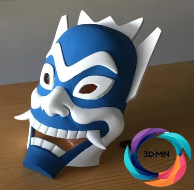 Blue Spirit Mask - Avatar The Last Airbender by 3DMN - MakerWorld