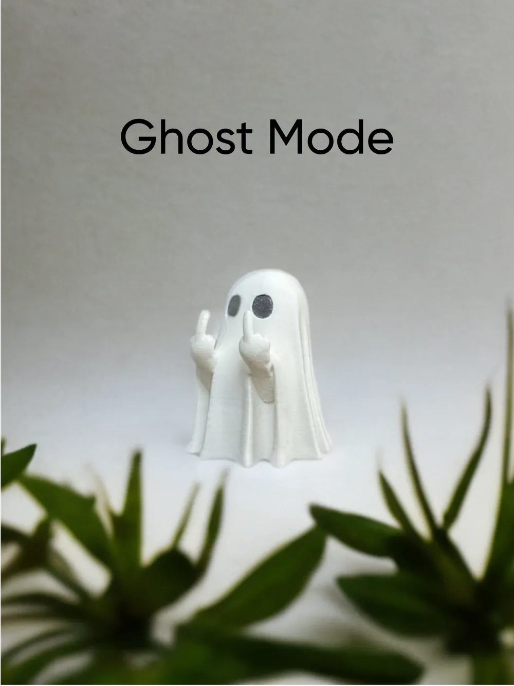 Ghost Mode - Mean ghost halloween decoration - Free 3D Print Model ...