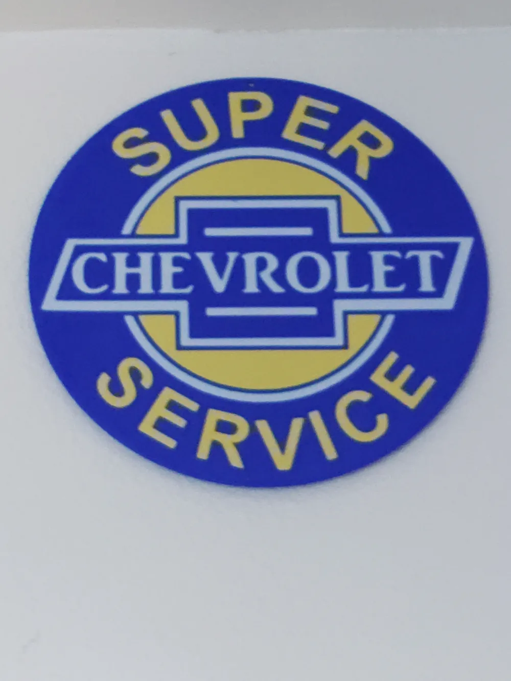 Super Chevy Service Vintage Sign by cooper.shawn.c - MakerWorld