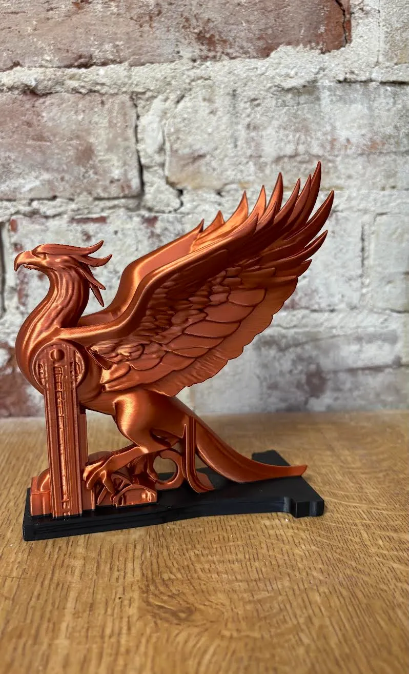 Phoenix Art Deco inspired statue by 3d_it - MakerWorld