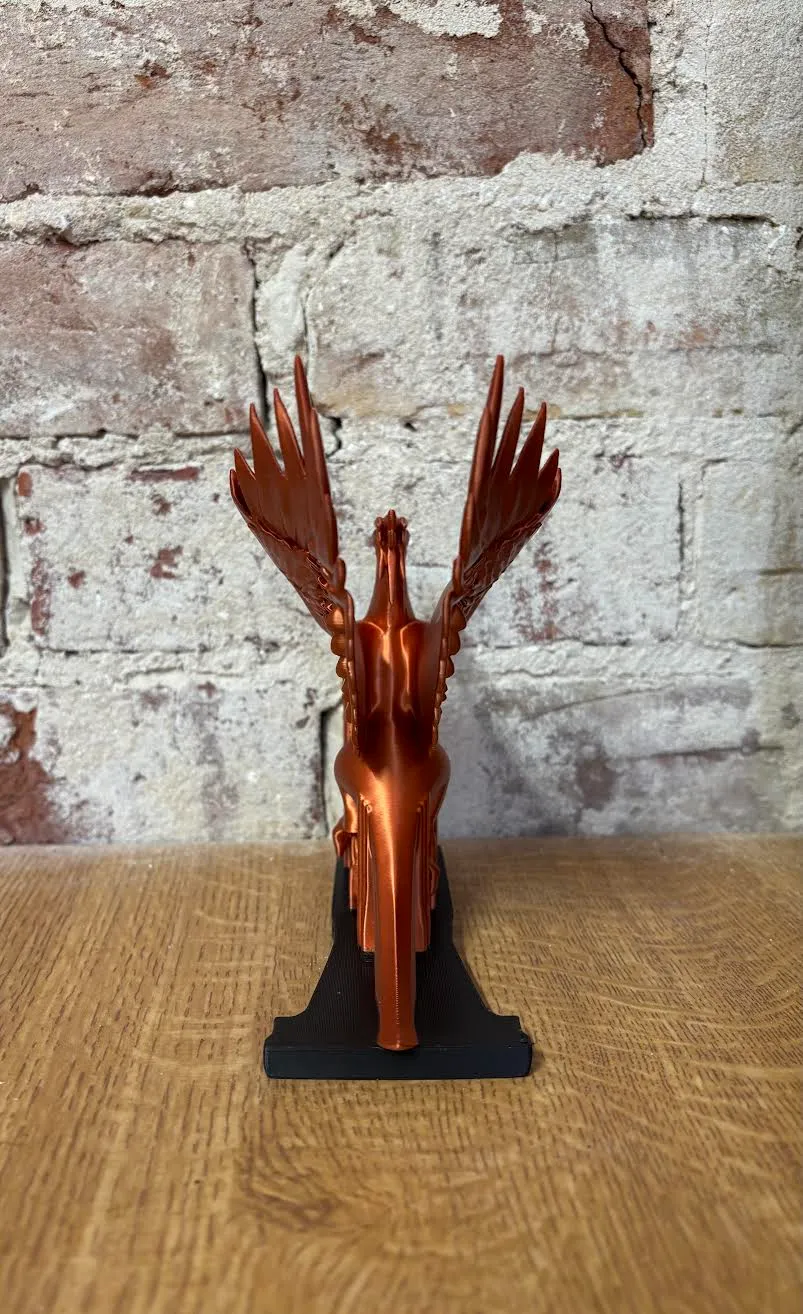 Phoenix Art Deco inspired statue by 3d_it - MakerWorld