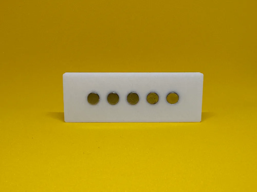 Custom Name Magnet Name Plate - Free 3D Print Model - MakerWorld