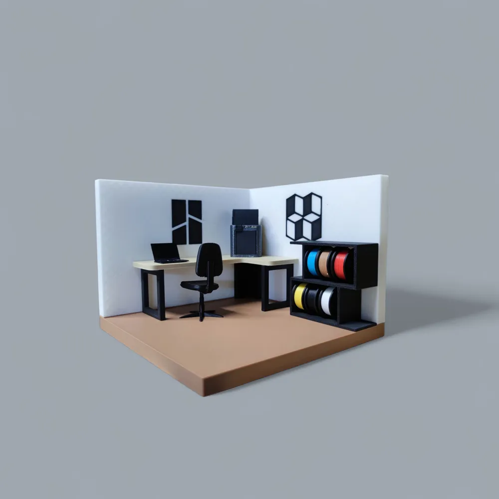 3D Printed Diorama – 3D Printing Lab Bambu Lab by Eclipse 3D MakerWorld ...