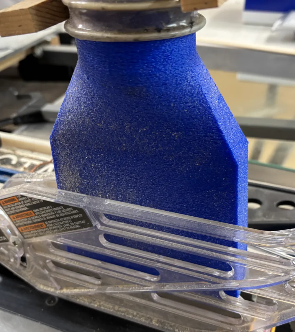 Delta Table Saw Blade Guard Dust Collection Port by Vince Sandoval ...