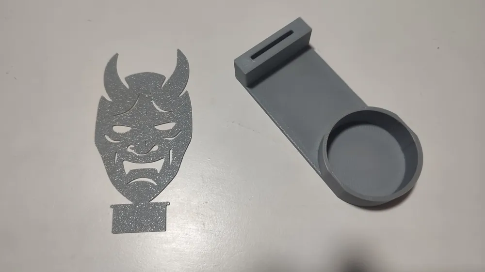 Shadow Art - Oni Mask - Free 3D Print Model - MakerWorld