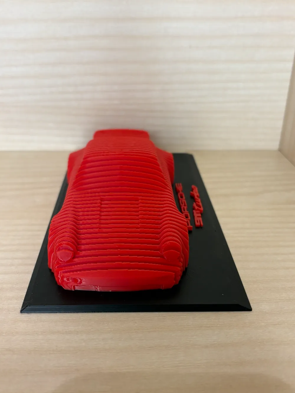 layered porsche 911 sculpture by Arnau Domenech MakerWorld: Download ...