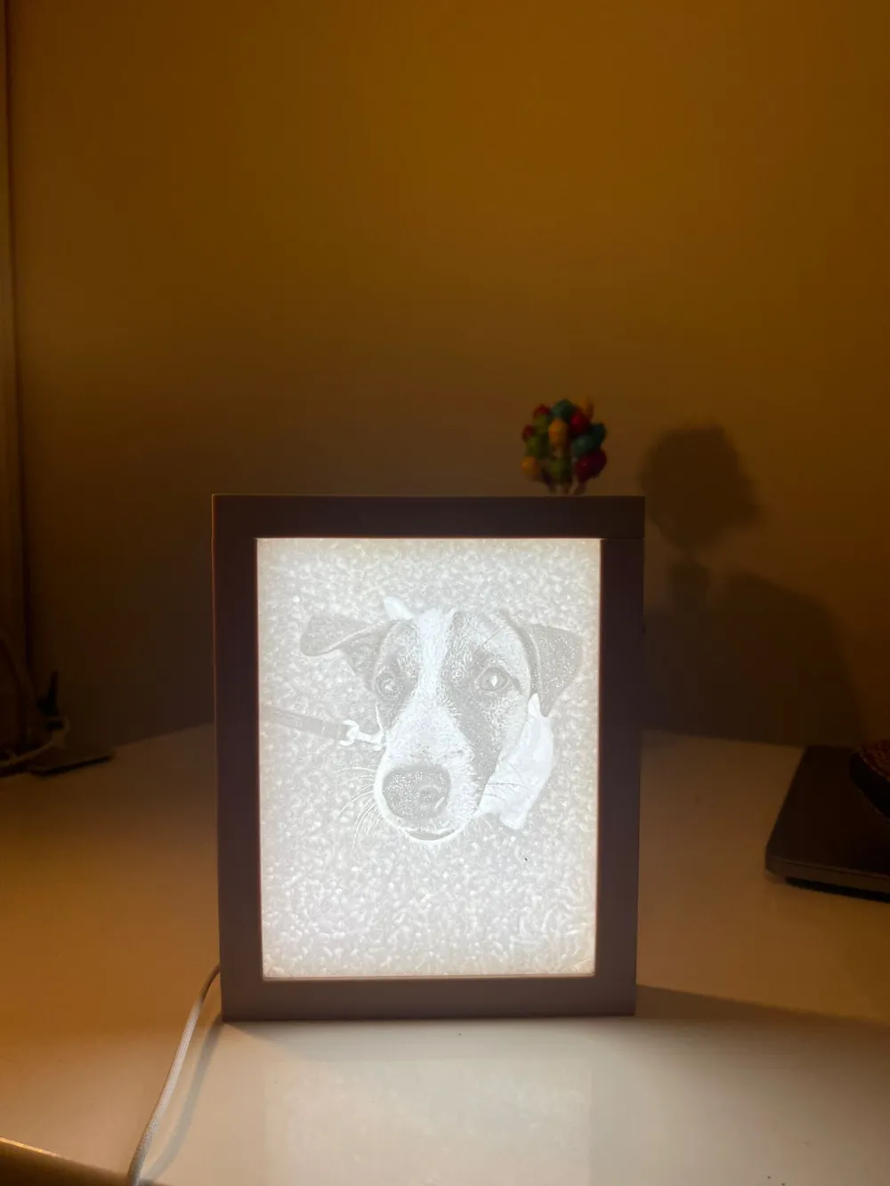 3D Picture Frame with Lamp, Lithophane by Jonelli3d MakerWorld ...