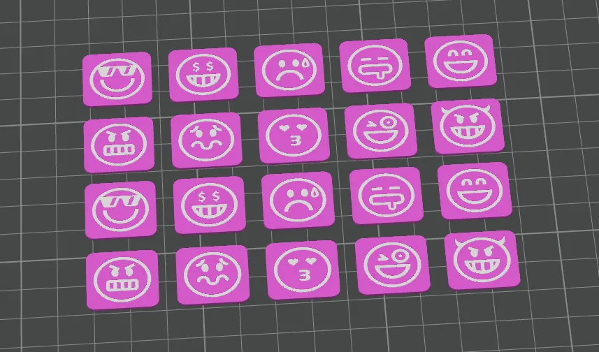 emoji memory card game by JaceHeartDesigns - MakerWorld