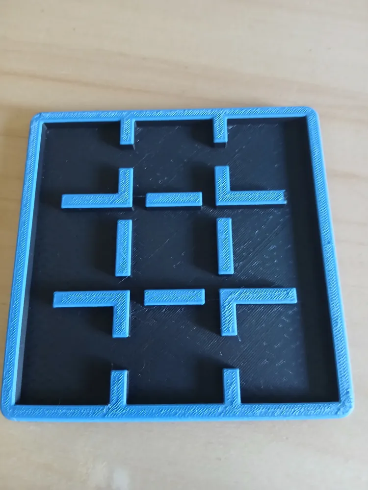 Tic Tac Toe Pacman Edition - Free 3D Print Model - MakerWorld
