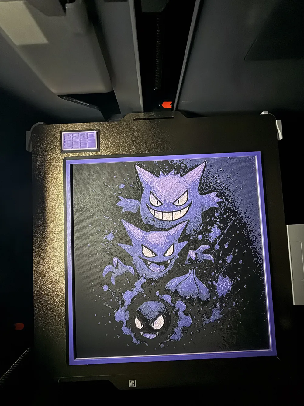 Gastly Evolution_HueForge_170x170mm by Journiii Made It MakerWorld ...