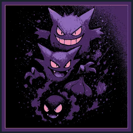 Gastly Evolution_HueForge_170x170mm by Journiii Made It MakerWorld ...