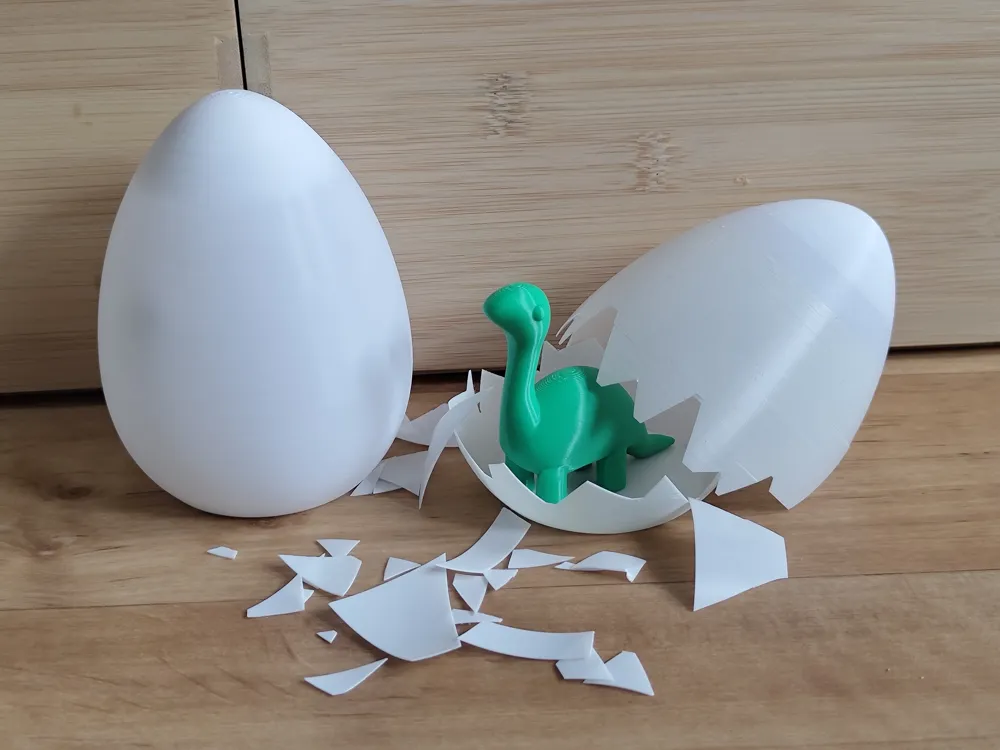 Hatch-A-Dino - a Cute Dino in a Breakable Egg by Zonnke MakerWorld ...