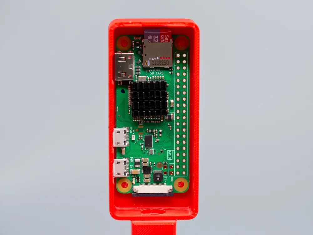 Case for Raspberry Pi Zero Models with Camera - Free 3D Print Model ...