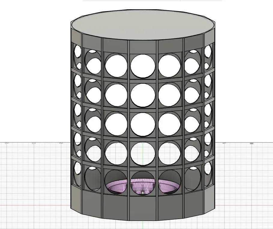 LED Lamp 001 for Bambu Lab filament samples by Luckyfer MakerWorld ...