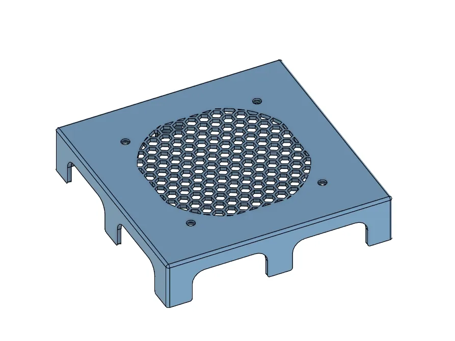 Support de refroidissement pour ventilateur de 12 cm de taille ...