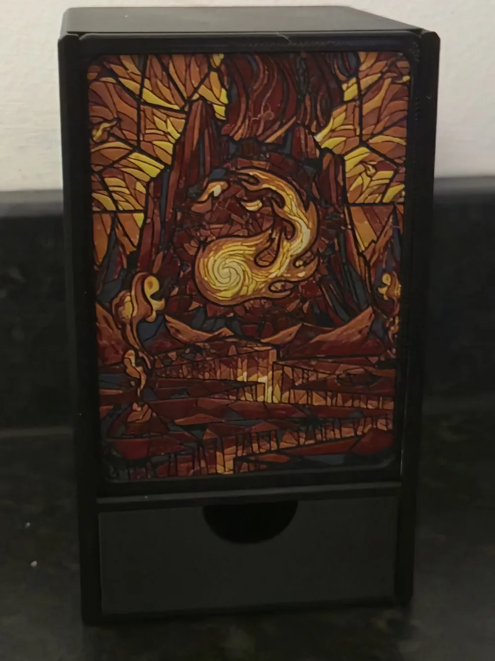 MTG Commander DeckBox inlay Magic the Gathering v2 - Free 3D Print ...