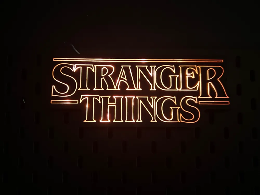 Stranger Things sign, lightbox by RetroForma MakerWorld: Download Free ...
