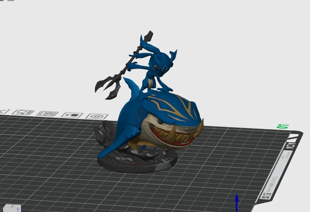 Fizz league of legends - Free 3D Print Model - MakerWorld