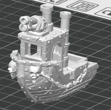 Pirate boat benchy with supports by Umberto MakerWorld: Download Free ...