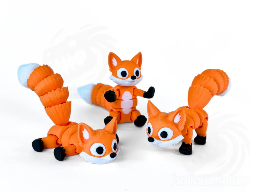 Nuvin - Pequena Raposa Articulada por hollowmaker MakerWorld: Baixe ...
