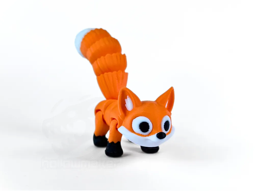 Nuvin - Pequena Raposa Articulada por hollowmaker MakerWorld: Baixe ...