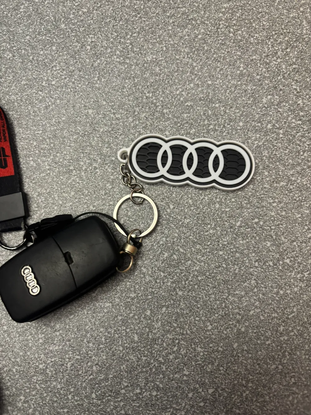 Audi Keychain - Free 3D Print Model - MakerWorld