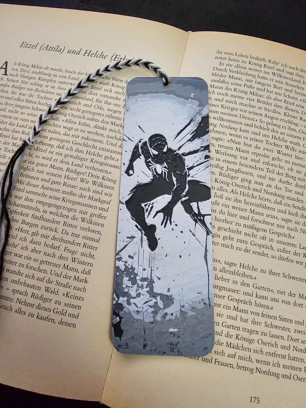 Venom Bookmark collection - HueForge by Think3D - MakerWorld