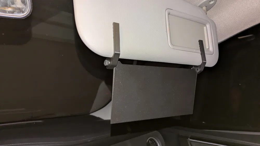 Universal Car Visor extender - Free 3D Print Model - MakerWorld