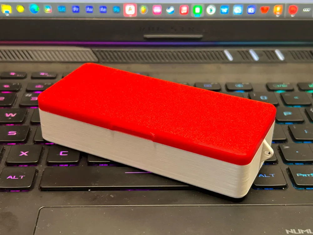 Portable Storage Box With Customized Partitions - Free 3D Print Model ...