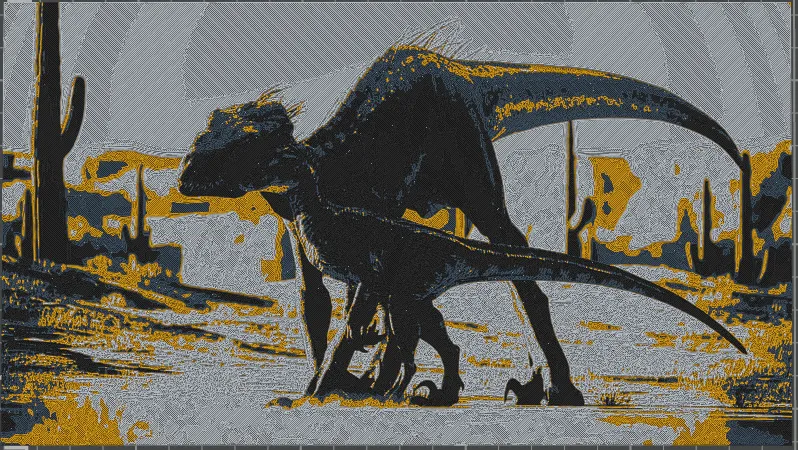 Indoraptor & Velociraptor Socializing - Jurassic World ( Hueforge ) by ...