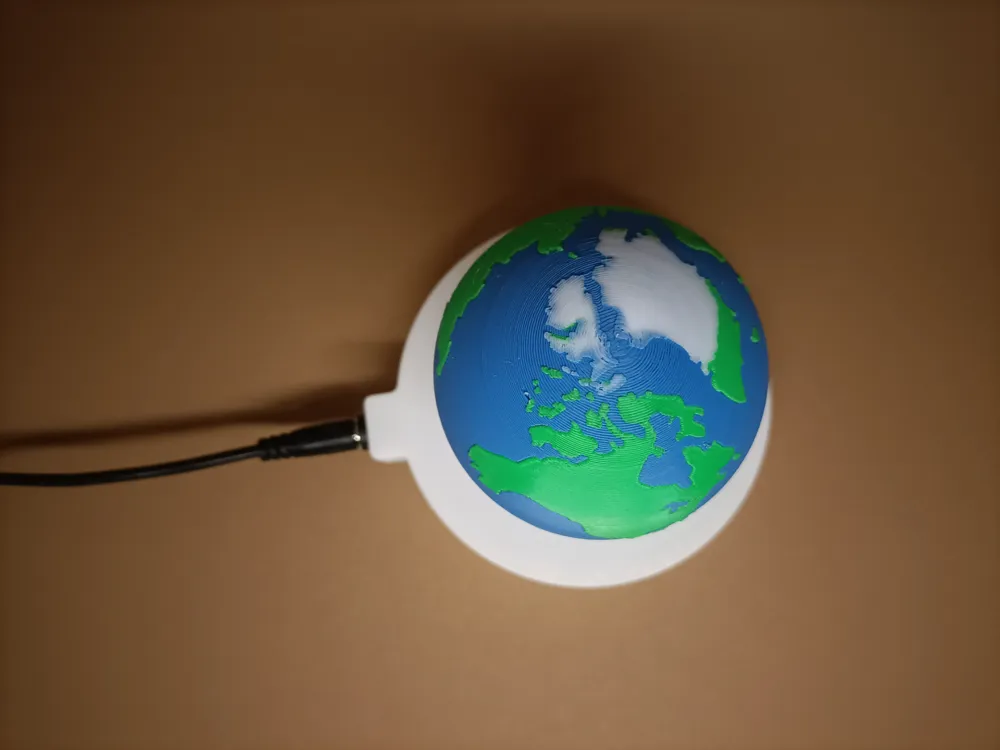 Levitating Earth - Free 3D Print Model - MakerWorld