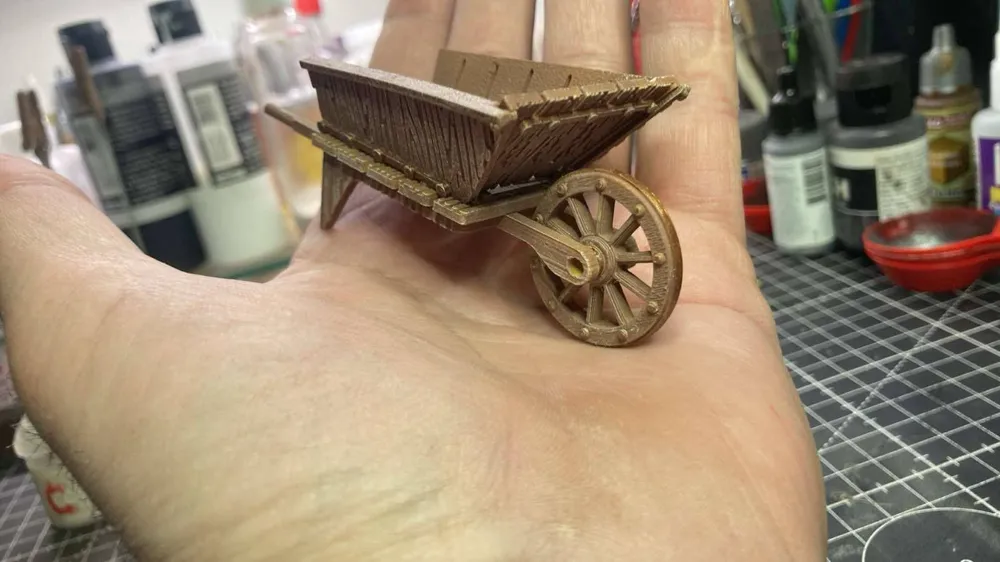 Wheelbarrow - Free 3D Print Model - MakerWorld