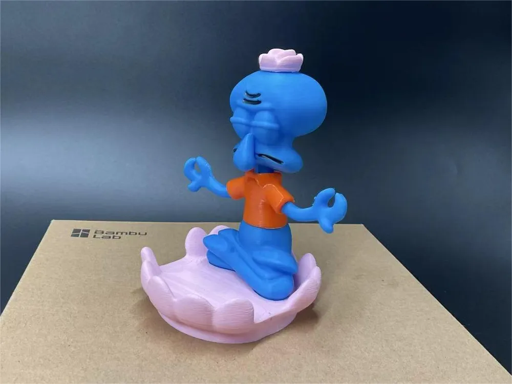 Squidward Phone Stand Disassembled Color (NO AMS) by Heart Memory ...