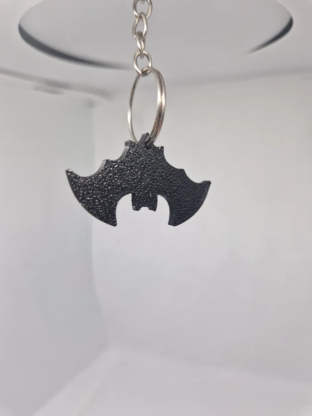 Upside Down Bat Halloween Keyring by OkJellyFish - MakerWorld