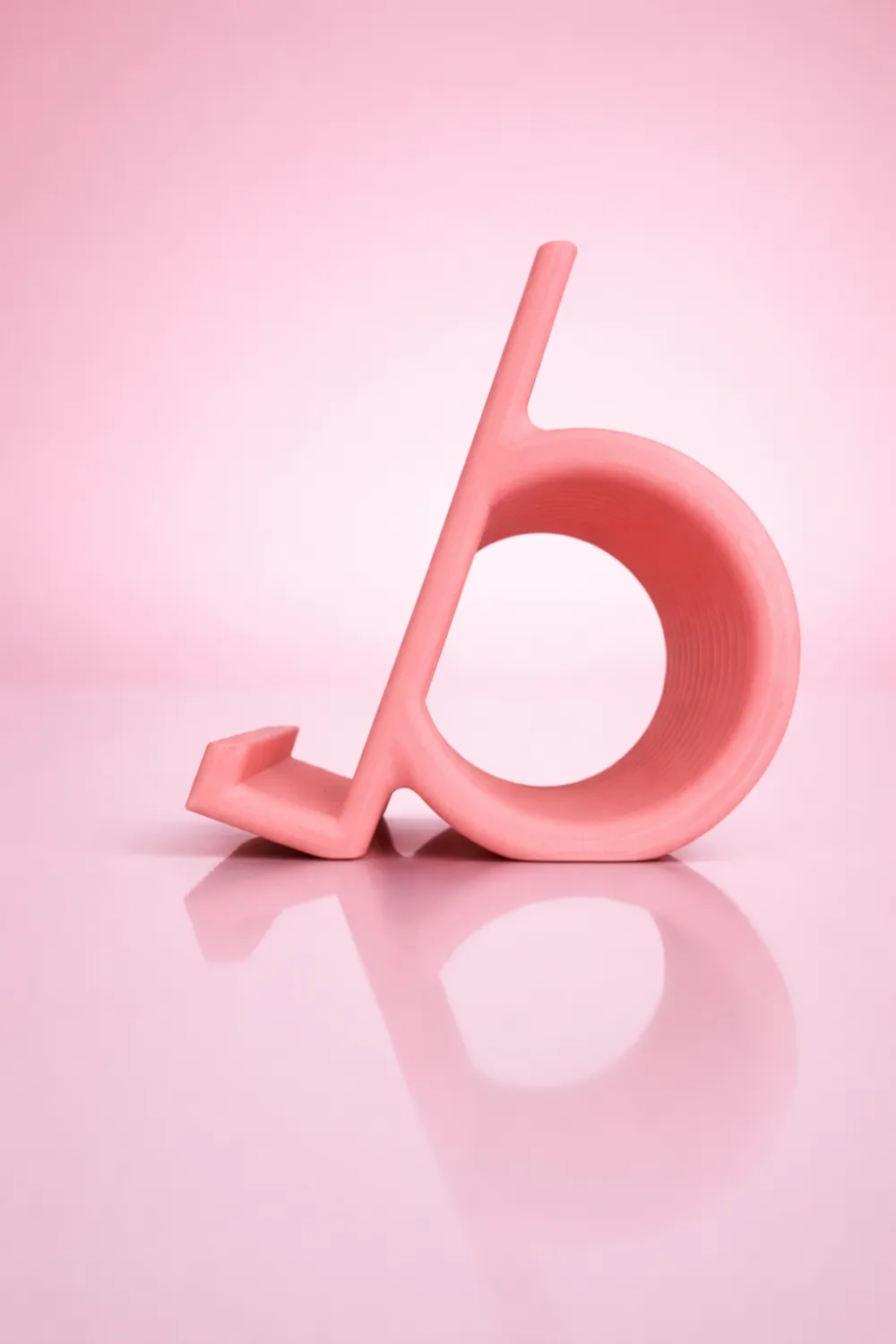 Spiral Phone Stand – Minimal Design - Free 3D Print Model - MakerWorld