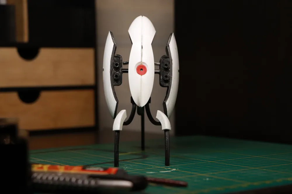 Portal Turret, easy to assemble with guide. No ams by Remy Mahadew ...