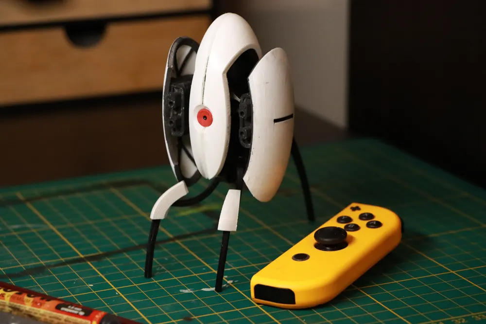 Portal Turret, easy to assemble with guide. No ams - Free 3D Print ...