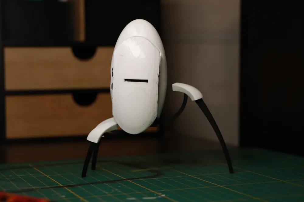 Portal Turret, easy to assemble with guide. No ams - Free 3D Print ...