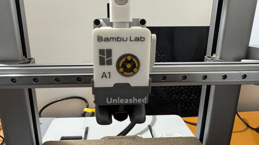 A1/A1 mini front cover - quick swap nozzle