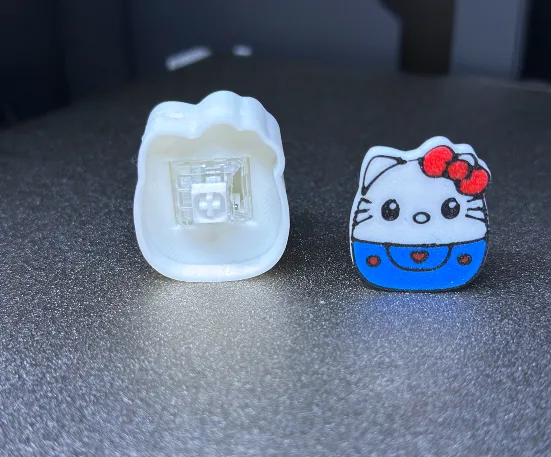 Hello Kitty Clicker Fidget by BlckStar MakerWorld: Download Free 3D Models