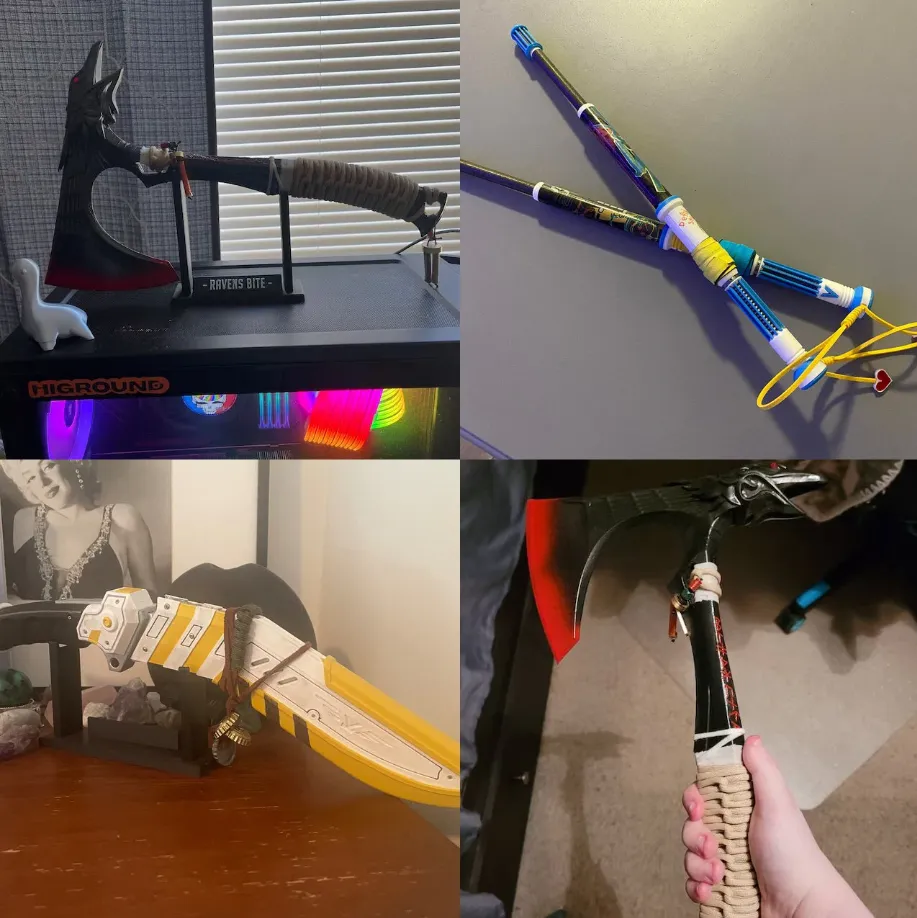 Apex Legends Bloodhound Ravens Bite Axe Heirloom - Free 3D Print Model ...