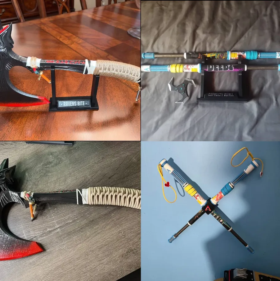 Apex Legends Bloodhound Ravens Bite Axe Heirloom - Free 3D Print Model ...