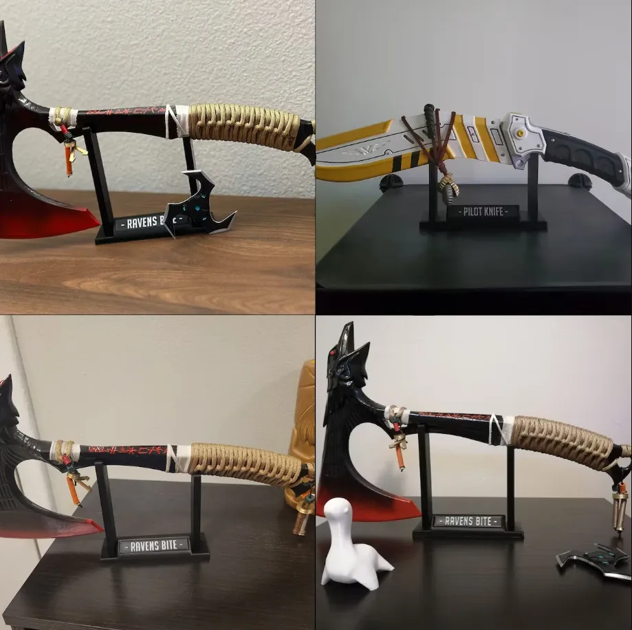 Apex Legends Bloodhound Ravens Bite Axe Heirloom - Free 3D Print Model ...