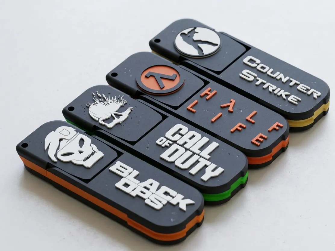 Shooter Phone Holder Keychains - Free 3D Print Model - MakerWorld