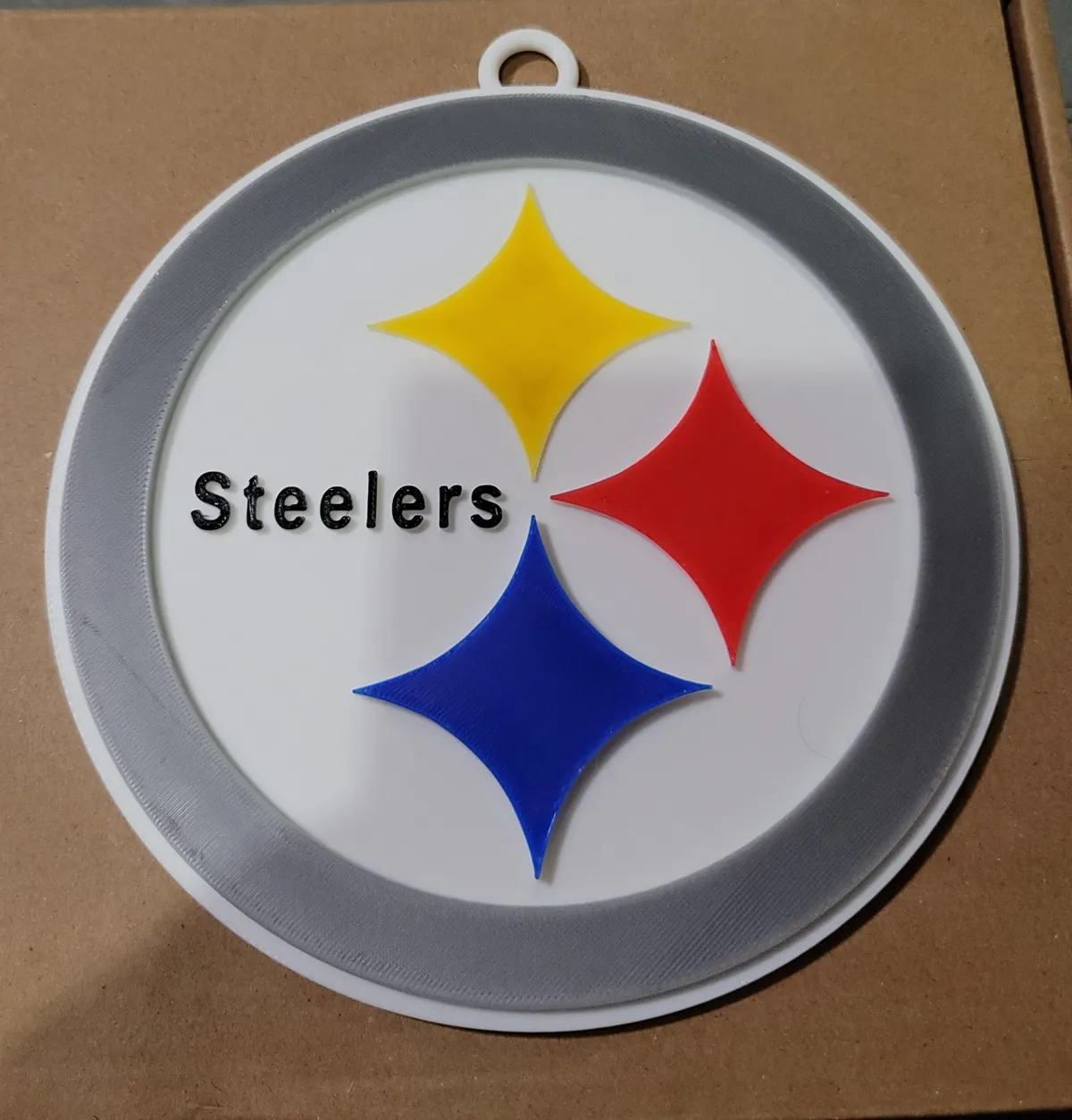 LOGOTIPO PITTSBURGH STEELERS 3D 180mm series - 2 AMS - Modelo de ...