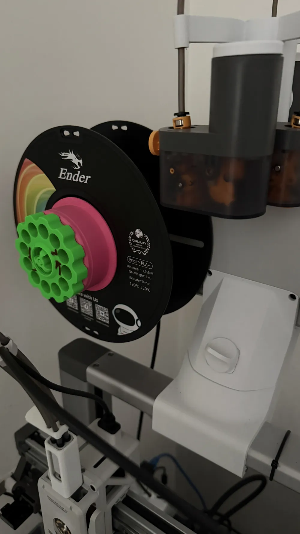 New lock and spacers for Ams Lite Spool lock - Free 3D Print Model ...